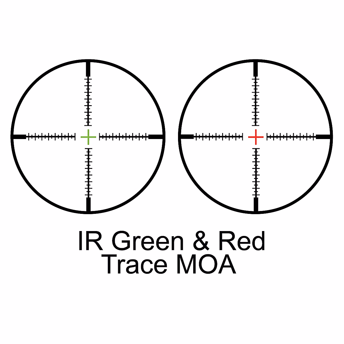 Barska AC13348 4-16x50 First Focal Plane MOA Series Rifle Scope Illuminated Trace MOA Reticle, Black, One Size