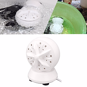 Mini Home Washer, Washers Dryers Dual Deep Clean Portable Washing Machine USB Plug in 5V for Travel Business Apartment Trip Home
