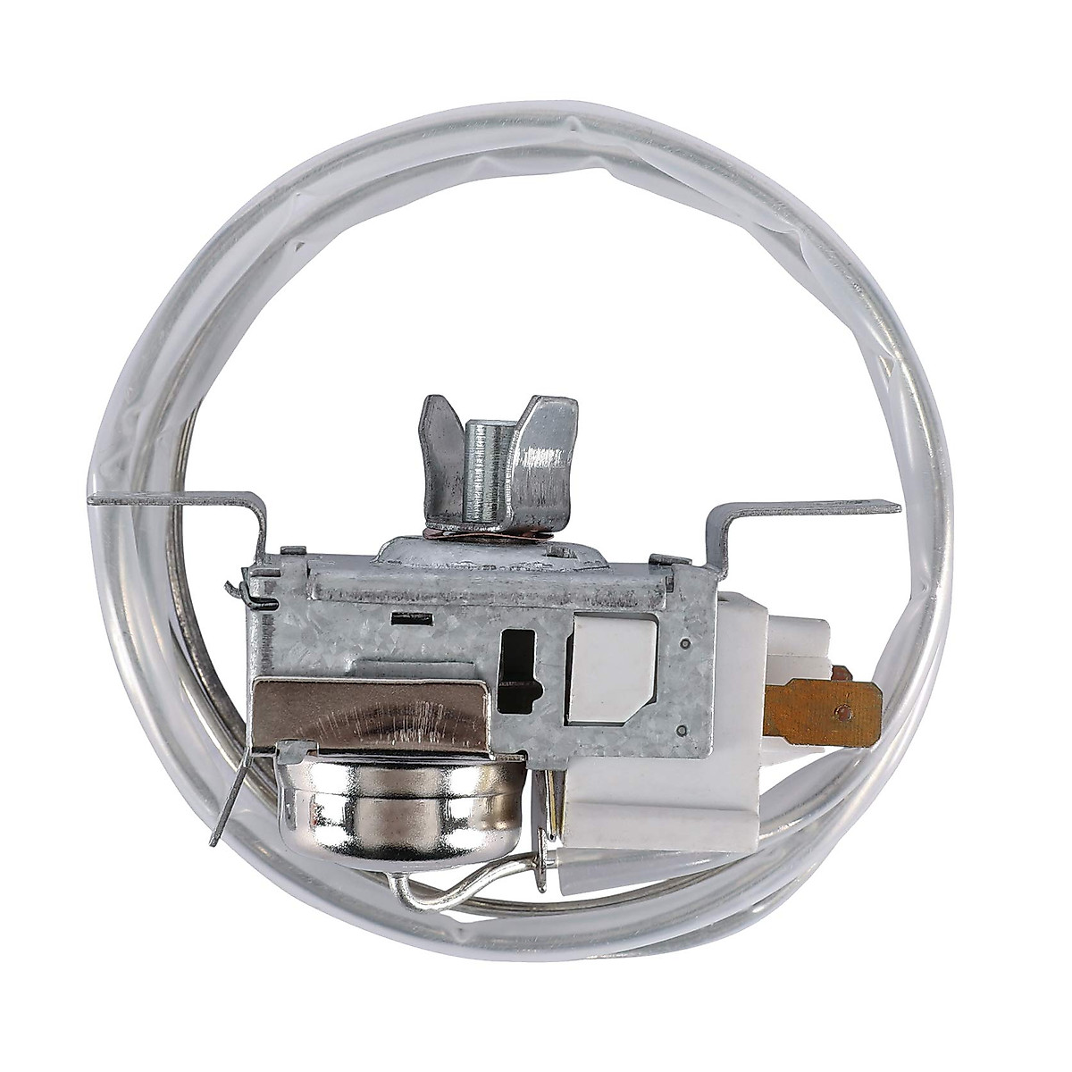 2198202 Refrigerator Temperature Control Thermostat Compatible with Whirlpool Kenmore Refrigerator Replaces WP2198202 PS11739232 2161284 2198201 AP6006166
