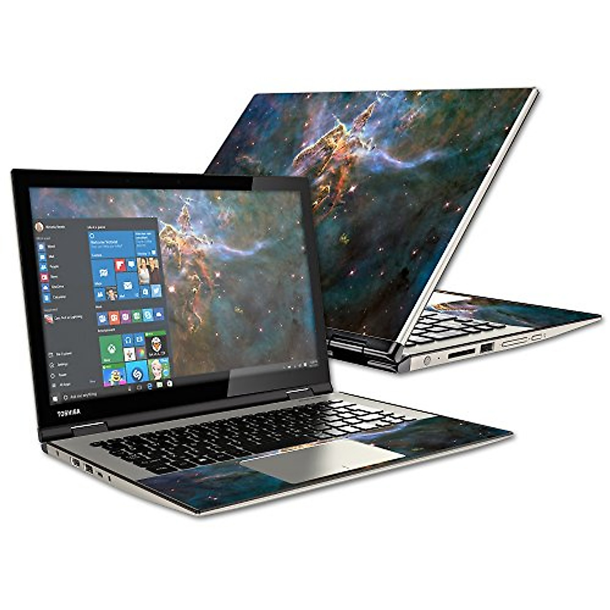 MightySkins Skin Compatible with Toshiba Satellite Radius 12.5" wrap Cover Sticker Skins Eagle Nebula