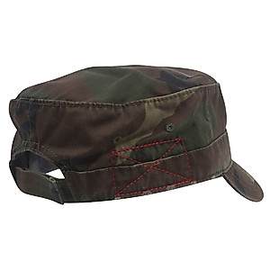 New Army Cadet Adjustable Hat w/Red Star - Camo