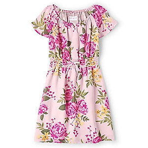 The Children's Place,Family Matching Dresses, Mommy and Me,Girls,Rose Floral,6-9 Monhs