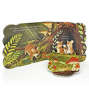 Little Brown Mouse - A Lift-a-Flap Board Book for Babies and Toddlers, Ages 1-4