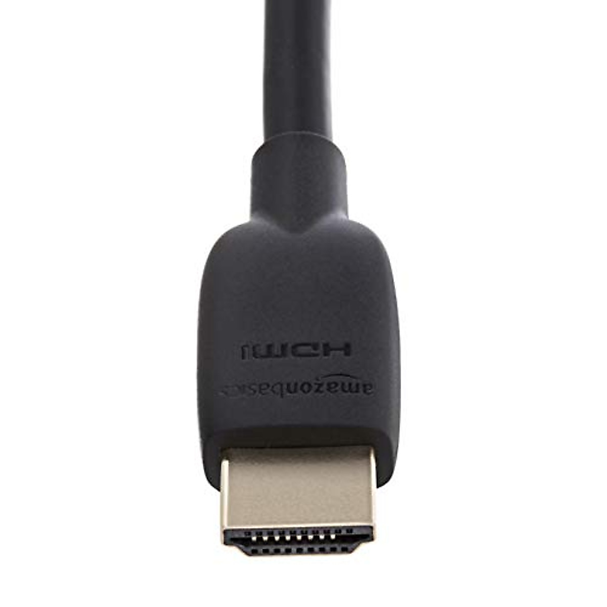 Amazon Basics High-Speed HDMI Cable (48Gbps, 8K/60Hz ) - 6FT, Black - Compatible with Roku TV/PS5/HDTV/Blu-ray