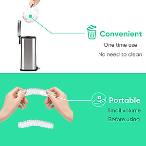 Avando Disposable Shower Caps 200pcs Hair Processing Clear Plastic Caps For Spa Home Use Hotel and Hair Salon Plastic Clear Elastic Bath Cap