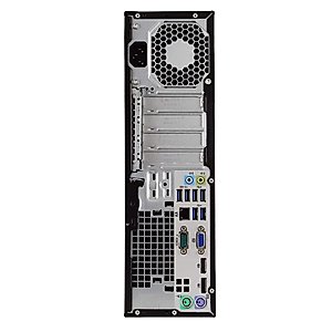 HP EliteDesk 800 G2 Fast Desktop Computer PC - Intel Quad Core i5 6500 3.20 GHz, 16GB DDR4 RAM, 256GB SSD, GeForce GT 1030, HDMI, Wireless WiFi, Windows 10 Pro, Keyboard & Mouse Combo (Renewed)