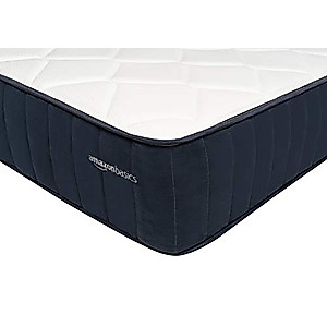 Amazon Basics Signature Hybrid Mattress, Cushion Firm Feel, Gel Infused Memory Foam for Deeper Support, Cool to Touch Top Fabric, CertiPUR-US Certified, 12 Inch, King