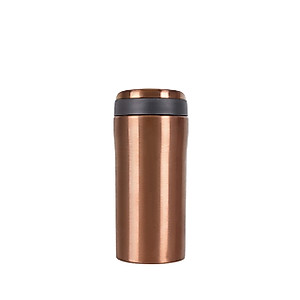 Lifeventure Thermal Mug, Leakproof & Vacuum Insulated Reusable Coffee Travel Cup, 300ml, Copper