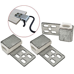 ZCZQC 10pcs Couch Spring Repair Kit Metal 5-Hole Spring Buckle with 40pcs Screws for Sofa/Chair/Couch/Bed Spring Clips Repair Parts