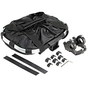 Folding Bicycle Basket Small Pet Cat Dog Carrier Front Bike Handlebar Basket Bag