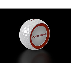 PutterWheel Golf Ball Putting Training Aid (3 Pack) – Golf Training System For Practice Green or Mat - Golf Putting Accuracy Trainer with Instant Feedback