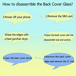 YHX-US Battery Back Cover Replacement for Huawei P20 Pro CLT-L09 CLT-L29 6.1" Rear Cover Housing Door with Repair Tool Kits (Color: Twilight)