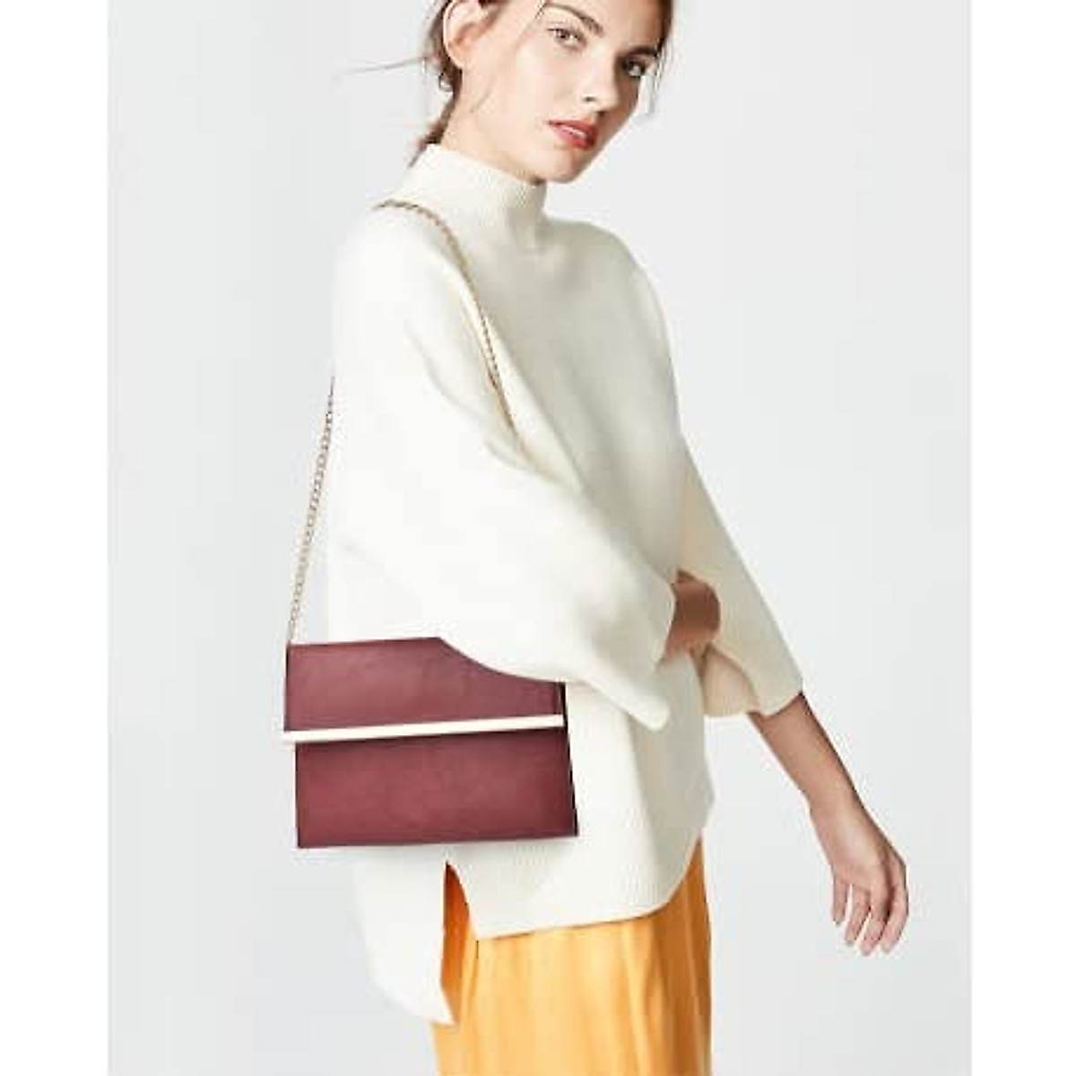 Handbag for Women Wallet Tote Bag Shoulder Bags Top Handle Satchel Leather Bag 3pcs Purse Set (Pink)