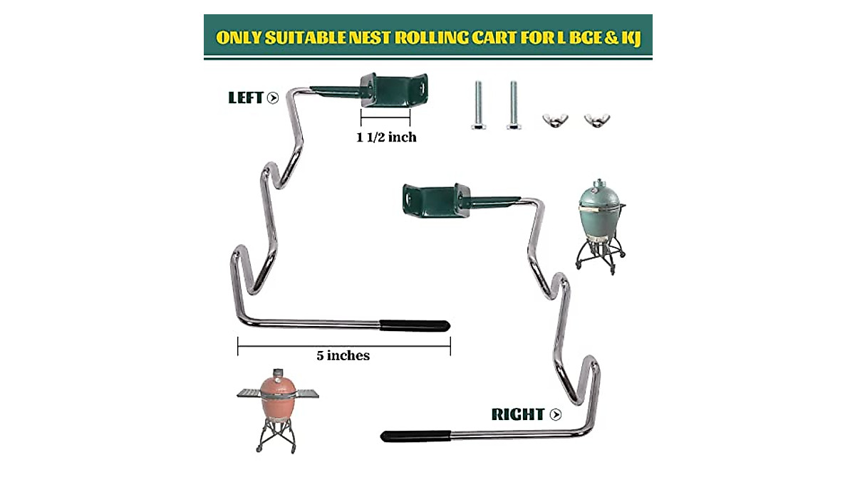 KAMaster Grill Nest Rack for Large Big Green Egg intEGGrated Nest ...