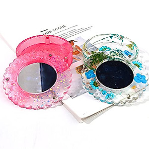 Lerpwige Box Resin Molds, False Eyelashes Display Tray Holder for Case Silicone Epoxy Mould Resin Casting