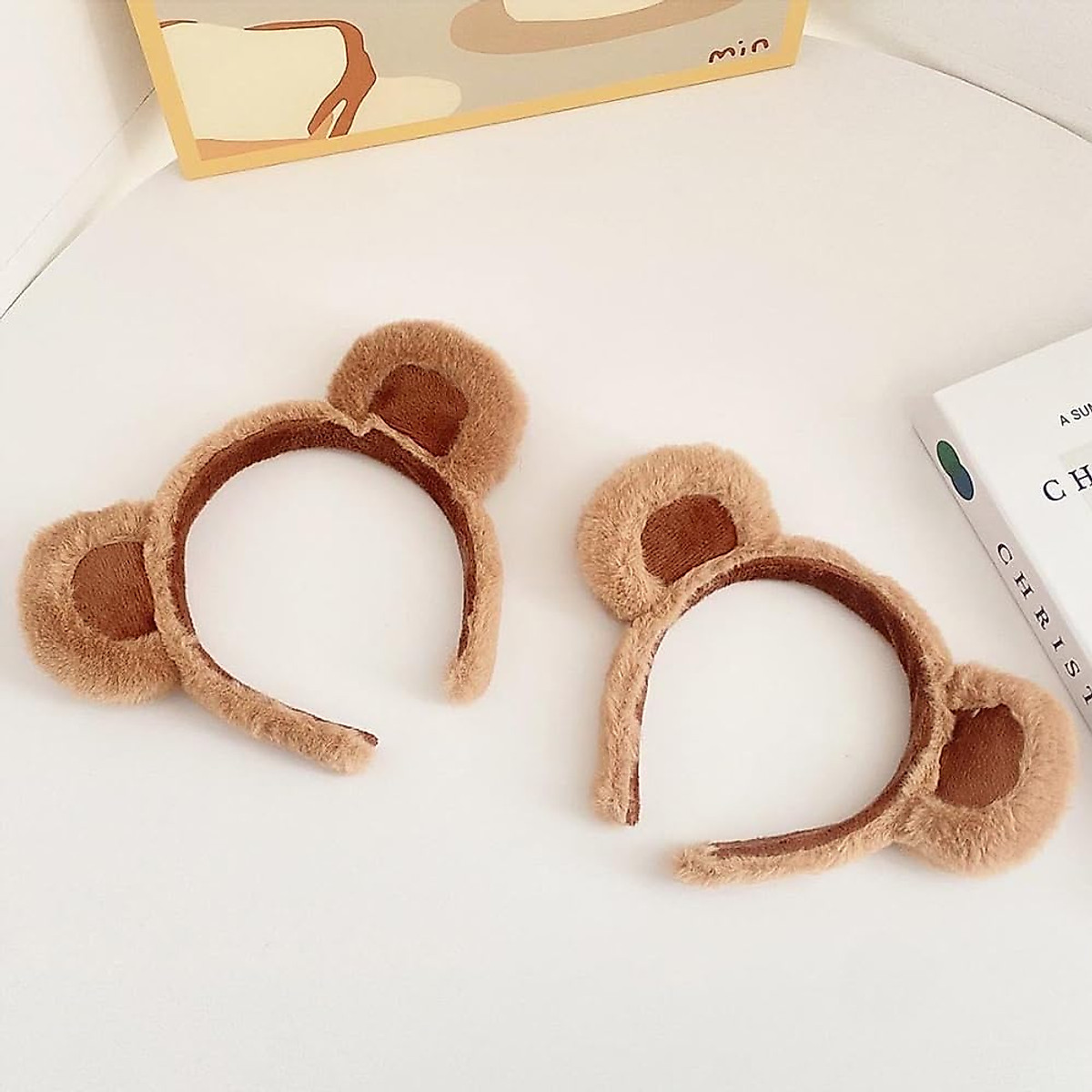 MOFEINI Bear Ears Headband Costume Accessory