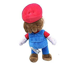Little Buddy Super Mario All Star Collection 1414 Mario Stuffed Plush, Multicolored,9.5"