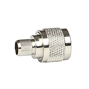 N Connectos Male Crimp Connector 50 ohm for LMR400 Belden 9913 RG8 Pack of 5 Piece