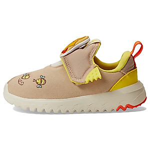 adidas Baby Girl's Suru365 Wtp (Toddler) Magic Beige/Impact Yellow/Wonder White 9 Toddler M