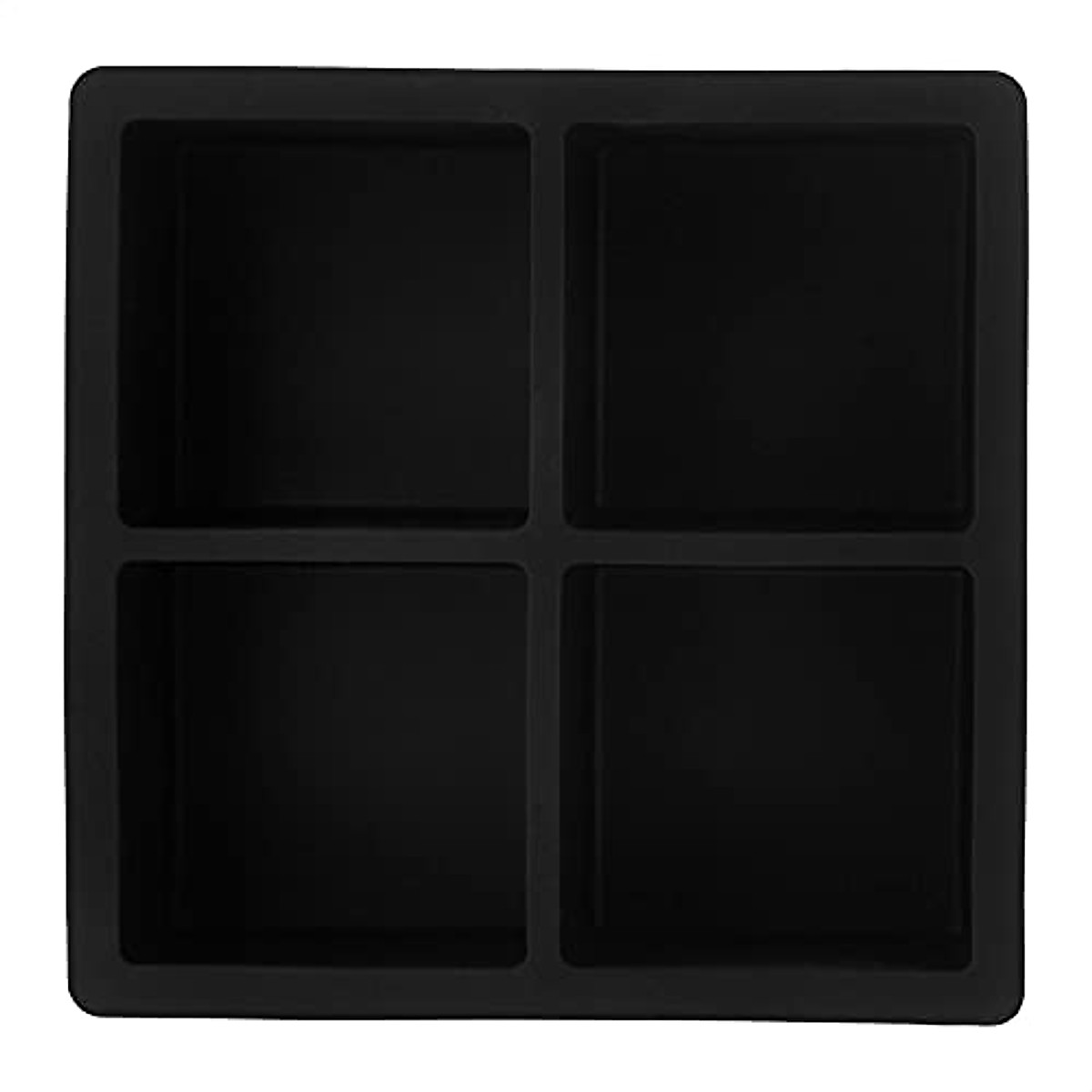 AmazonCommercial Silicone Ice Cube Trays - Set of 2