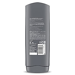 Dove Men+Care Mens Body Wash Dry Skin Body Wash with Micromoisture, Blue Eucalyptus and Birch Effectively Washes Away Bacteria While Nourishing Your Skin, 18 Fl Oz (Pack of 4)