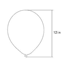 GAKA Pink and Orange Balloons 12 inch Pink Orange Balloons Confetti latex Balloons for Wedding Birthday Baby Shower Graduation Decorations