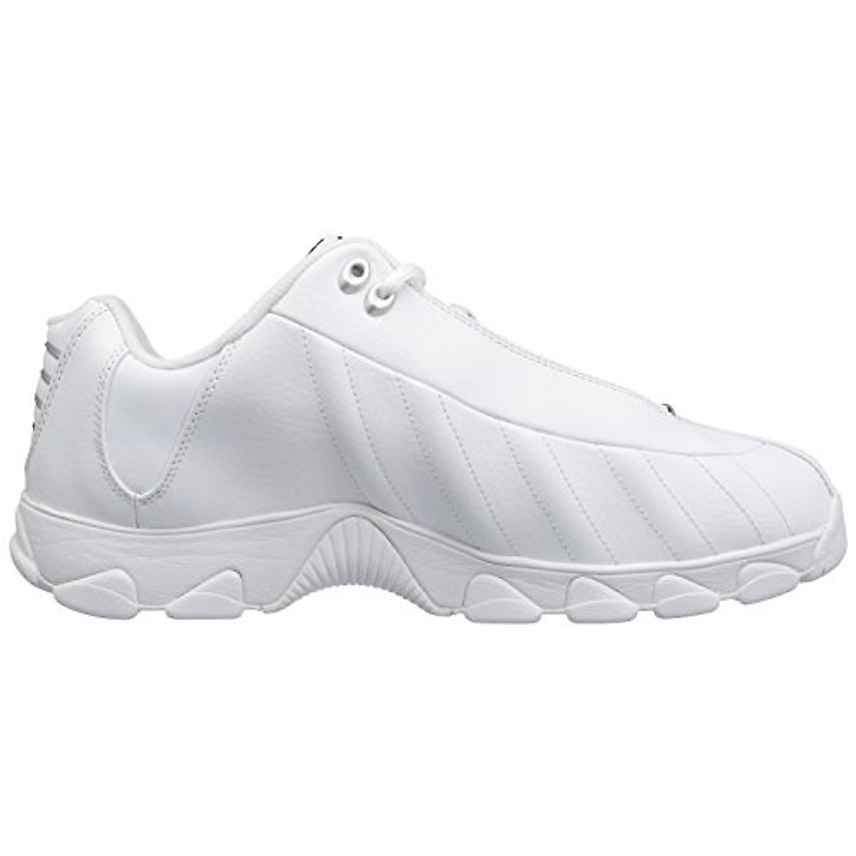 K-Swiss Men's ST329 CMF Sneaker, White/Navy/Red, 11.5 XW