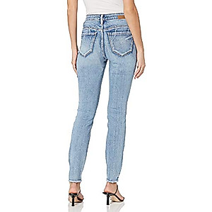 JAG Jeans Women's Cecilia Mid Rise Skinny Jeans-Legacy, Soho Blue, 0
