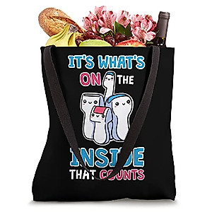It's What's on The Inside That Counts Sonographer Tote Bag