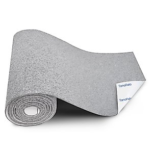 Cat Scratching Mat, 100"x16" Self-Adhesive Carpet Mat Trimmable Replacement for Cat Tree, Cat Wall Shelves, Cat Scratching Post, TanoFalo DIY Couch Furniture Protector (Light Gray)