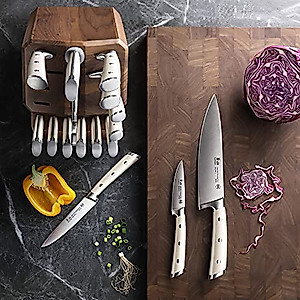 Cangshan S1 Series 59779 German Steel Forged 5-Inch Serrated Utility Knife