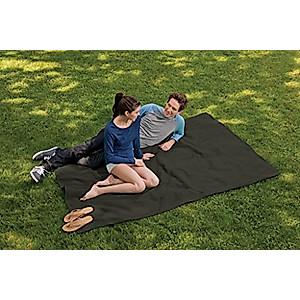 MV Sport Oversized Sweatshirt Blanket – Lightweight Blanket – Fleece Knit Blanket (Dusty Olive)