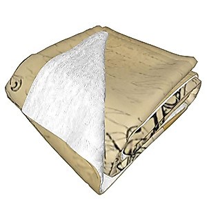 Modern Vintage French Queen Bee Throw Blanket Warm Ultra-Soft Micro Fleece Blanket for Bed Couch Living Room（Kids