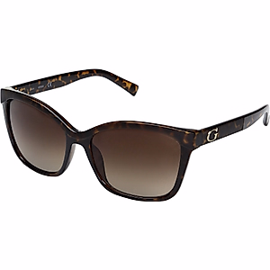 GUESS GF0300 Dark Havana/Gradient Brown Lens One Size