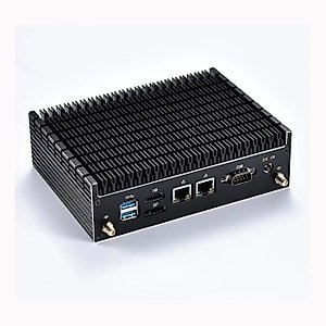 VENOEN Fanless Mini PC 6 Core i7 10710U with Win 11,Dual LAN Silent Portable Computer,HD 2.0/DP 4K Display,RS232 COM,USB-C,WiFi,BT 5.1,16GB DDR4 512GB M.2 SSD