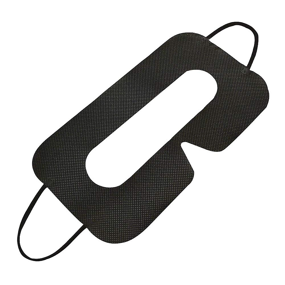 YinQin 100 PCS VR Disposable Eye Mask VR Headset Cover Mask, Sanitary VR Eye Mask, Black VR Eye Mask Cover, Sweatproof VR Headset Cover Mask Universal Eye Mask for VR (Black)