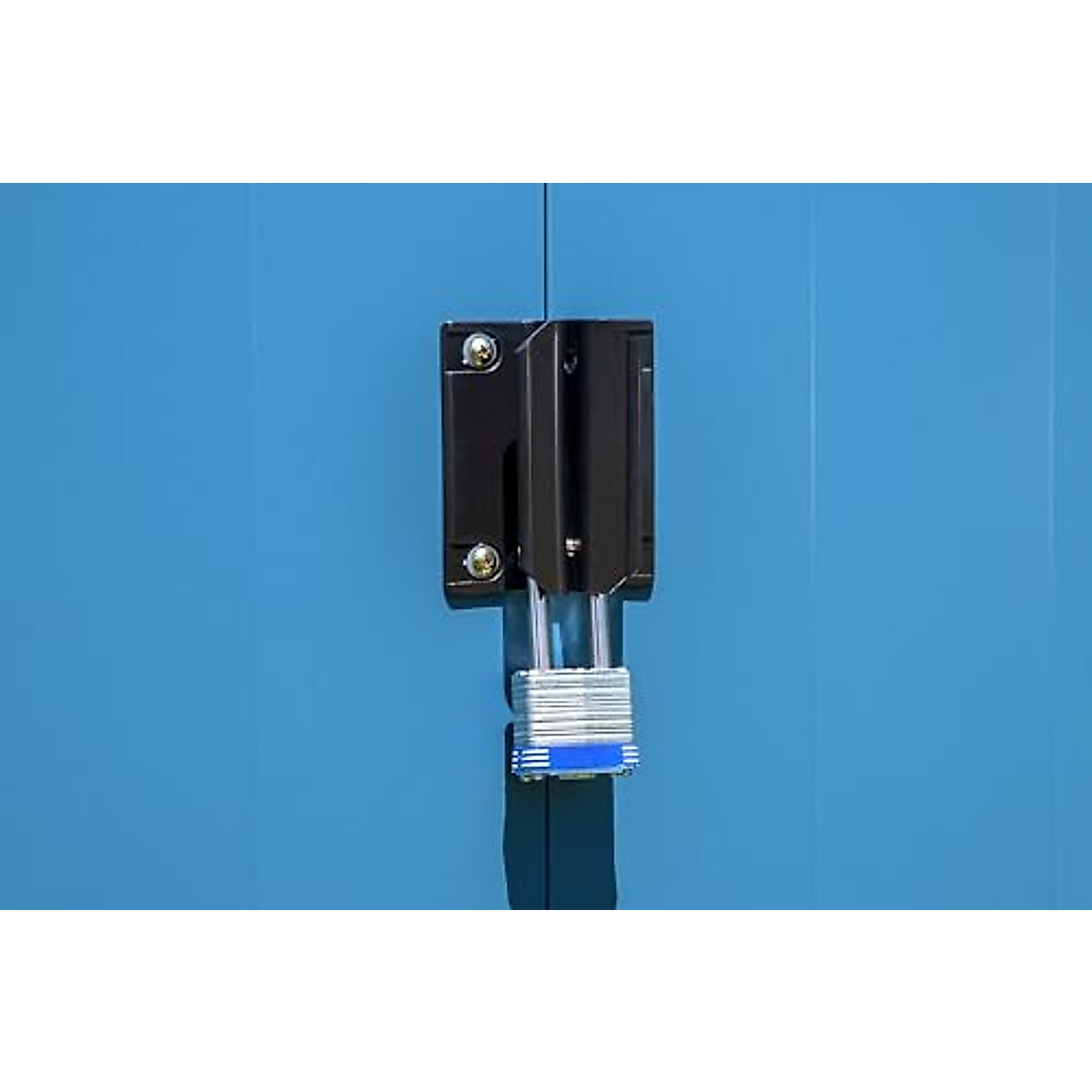 Arrow Classic Steel Storage Shed, 10x14, Blue Grey