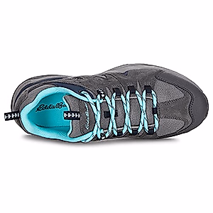Eddie Bauer Roseburg Low Women's Hiking Shoes | Water Resistant Lightweight Mountain Hiking Shoes for Women | Ladies All Weather Outdoor Ankle Height Hiker Grey