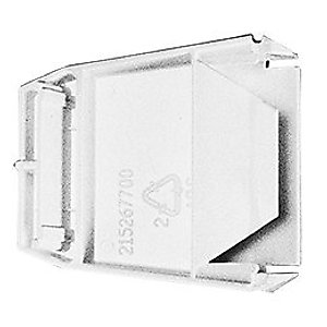 215267701 Refrigerator Door Shelf End Cap, Left or Right, White Replacement For Frigidaire, Kelvinator, White-Westinghouse, Electrolux, Gibson, Kenmore, & Tappan.