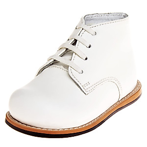 Josmo Baby Unisex Walking Shoes First Walker, Baby First Walker Shoes - New White (Size 4 Infant)