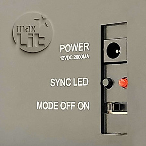 MaxLit 21'' X 10'' New Ultra Bright LED Neon Sign - OPEN - Remote Controlled - Energy Efficient & Durable (Blue/Red)