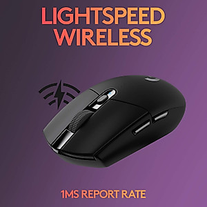 Logitech G413 TKL SE Mechanical Gaming Keyboard + G305 Lightspeed Wireless Gaming Mouse - Black