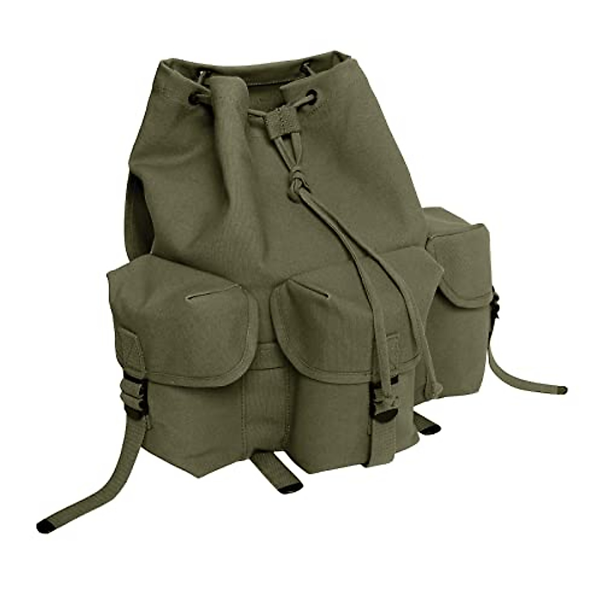 Rothco Canvas G.I. Style Soft Pack, Olive Drab