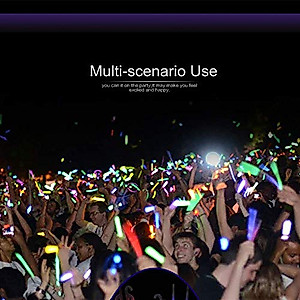 Glow Fever Glow Sticks Bulk 100ct Premium Glow in The Dark Light Up with Lanyards, for Glow Party Supplies, Party Favors, Birthday, Halloween, Graduation, Super Bright, Glow Up to 12 hrs