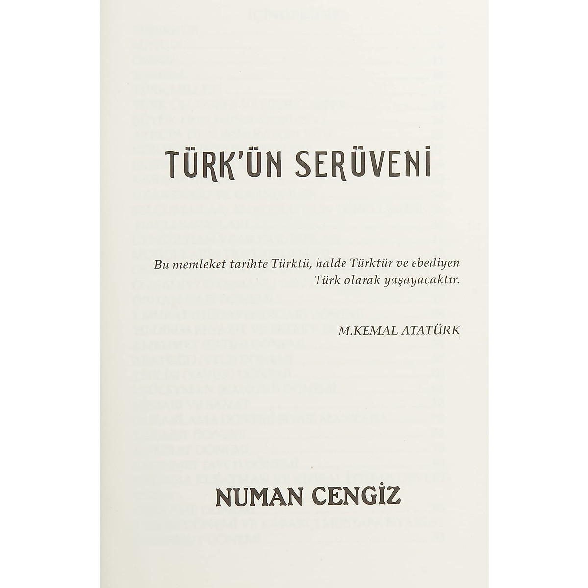 Türk'ün Serüveni