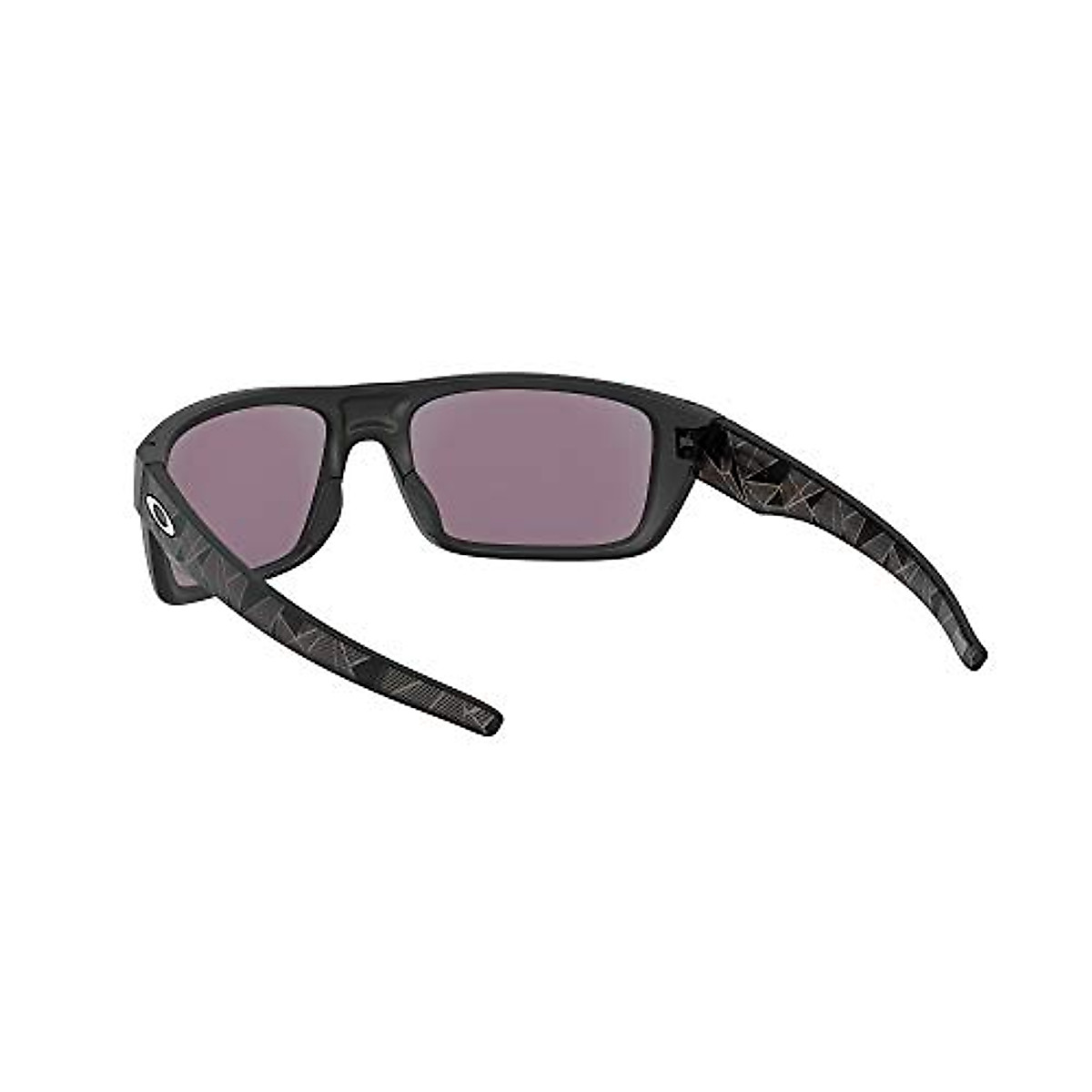 Oakley Men's OO9367 Drop Point Rectangular Sunglasses, Matte Black/Prizm Jade Polarized, 61 mm