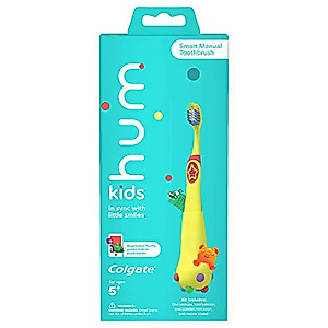 Colgate hum Kids Smart Manual Toothbrush, Yellow