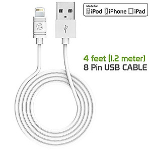 Cellet Lightning Cable, iPhone Charger Cord (Apple MFI Certified) Compatible for iPhone 14 Pro Max Plus 13 12 11 Xr, Xs X, SE, 8 7 6S 6 5 and iPad Pro Air Mini, iPod and All