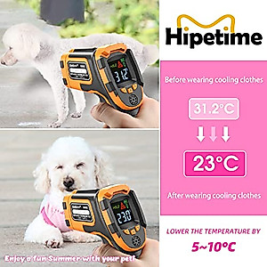 Dog Cooling Vest Instant Cooling T-Shirts for Summer Evaporative Microfiber Sun Protection Jacket Lightweight for Walking, Running High Visibility for Outdoor Activity (XXXL, Pink)