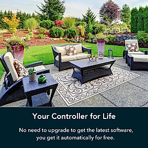 Rachio 8ZULW-C 3rd Generation: Smart, 8 Zone Sprinkler Controller, Works with Alexa